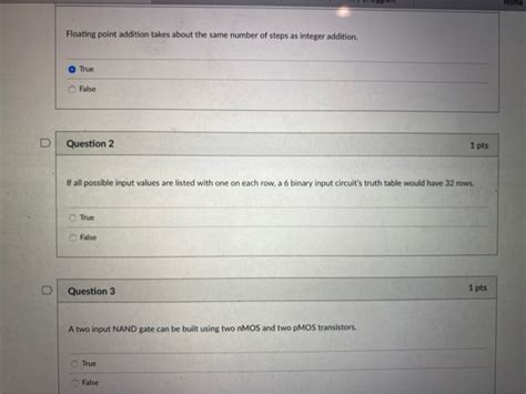Solved Home Floating Point Addition Takes About The Same