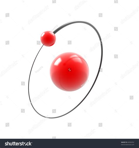 Hydrogen Atom 3d Illustration Isolated On White 60958762 Shutterstock