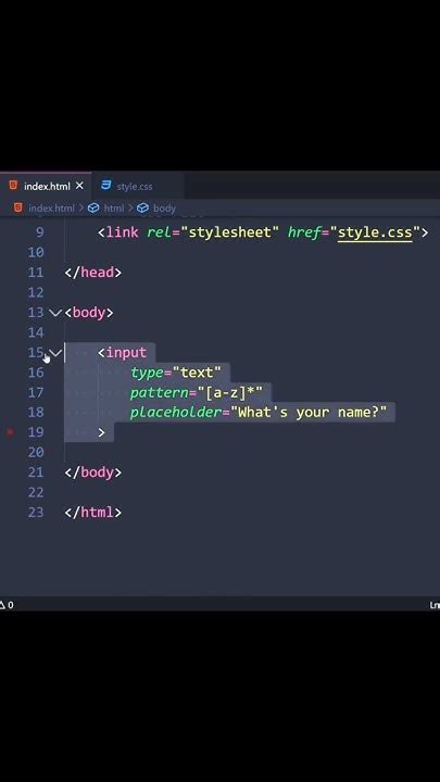 Shaking On Invalid Input Animation Effect Css Ytshorts Cssanimation