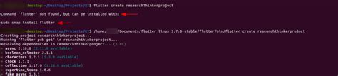 Command Flutter Not Found Could Not Find A Command Named Flutter