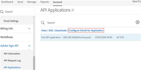 How To Create Client Id And Client Secret Adobe Sign