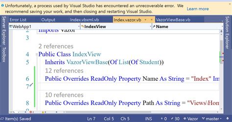 Vb Net Editor Is Messed Up Issue Dotnet Roslyn Github