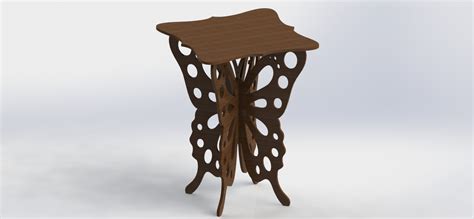 Vectors Dxf Files Butterfly Table For Cnc Router And Laser Aspire Artcam Vcarve 040 Cnc Router