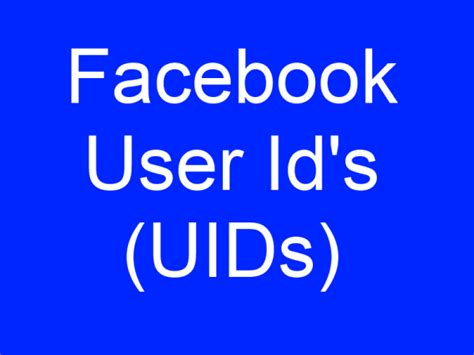 facebook uids or email addresses 4 laser targeted adverting for 10
