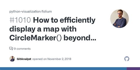How To Efficiently Display A Map With CircleMarker Beyond Rows Issue Python