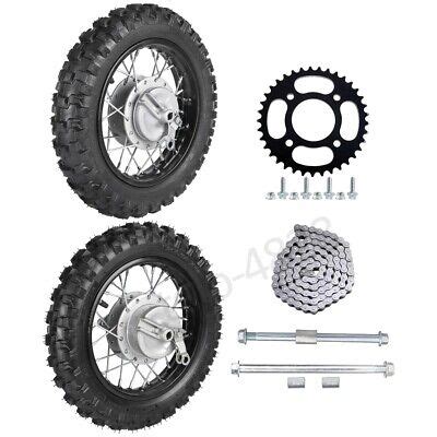 10 Front Rear Wheel 2 50 10 Tire Rim Drum Brake For Crf50 Xr50 Bbr50