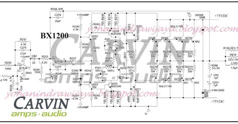 600w Carvin Bx1200 Audio Amplifier Carvin Stereo Amplifier