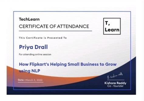 Priya Daral On Linkedin Thankyou Session Flipkart Nlp Techlearn Smallbusiness