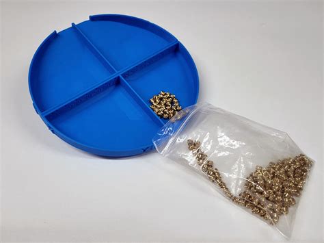 Component Sorting And Storage Tray System With Calibration And Torture