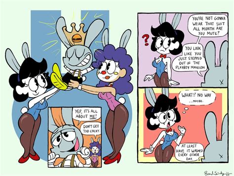 Mute The Mime Chatterbox The Clown And Bonzo Rabbit Original Drawn By Imrachets Danbooru