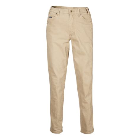 Ritemate Mens Pilbara Cotton Stretch Jeans Rmpc014 Wheat Allingtons