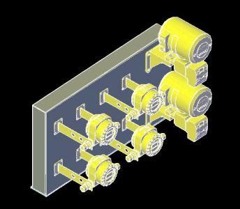 Measuring Instrument Board In DWG 2 28 MB CAD Library
