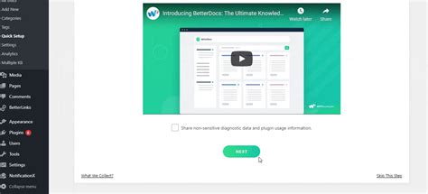 How To Setup Knowledge Base From Betterdocs Quick Builder Betterdocs