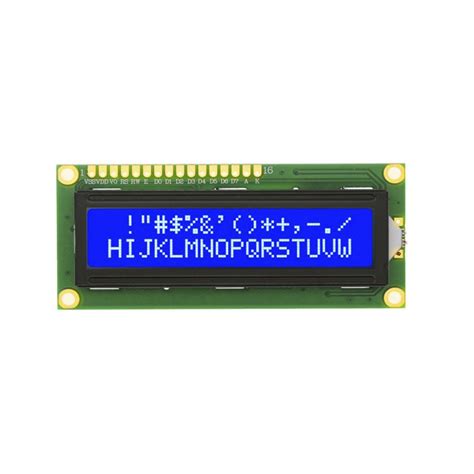 lcd дисплей 1602 синий i2c для arduino nodemcu stm32
