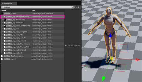 customize actor asset processing open 3d engine