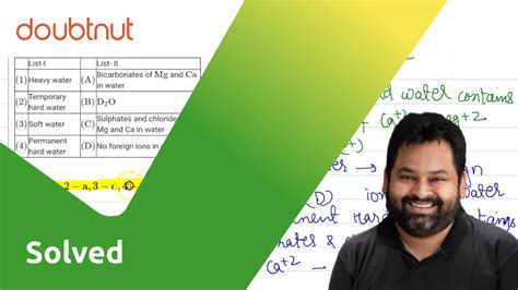 match list i with ii and select the correct answer using the codes giv