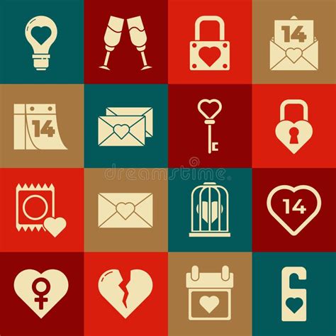 Set Please Do Not Disturb With Heart Heart Castle In The Shape Of Lock And Envelope