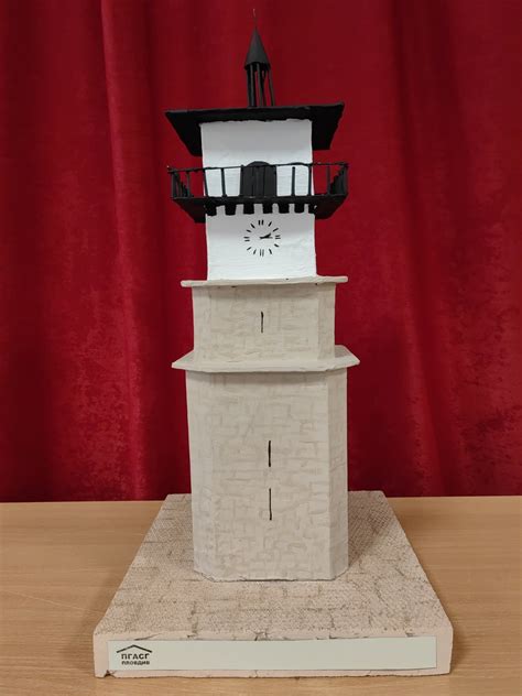 Българските архитектурни паметници в макети Часовникови кули ПРОФЕСИОНАЛНА ГИМНАЗИЯ ПО