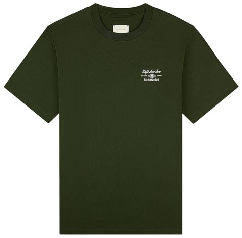 Buy Aimé Leon Dore Café Leon Dore La Marzocco Tee Kombu Green