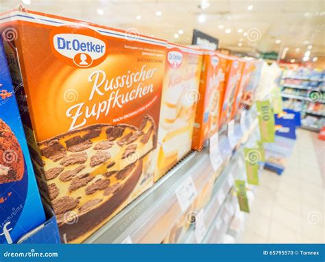 Dr. Oetker editorial image. Image of germany, products - 65795570