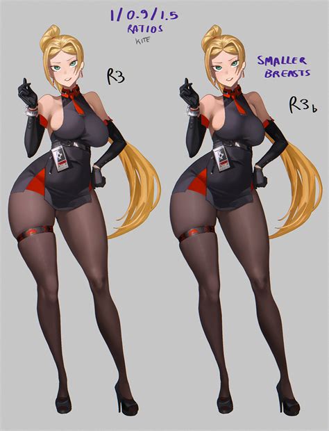 New Style Practice Lou Revisions And Thiccness Proportions By Thekite Hentai Foundry