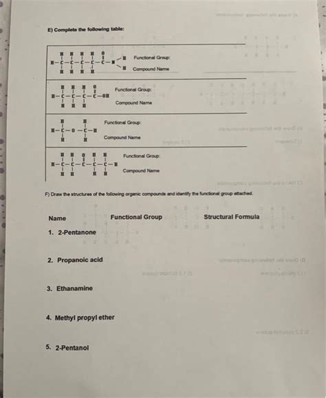 Solved A Name The Following Compounds 1 2 B Draw The