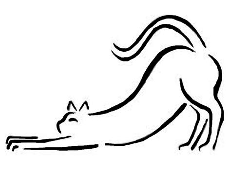 How To Draw A Simple Cat Lying Down How To Draw A Simple Cat Lying Down