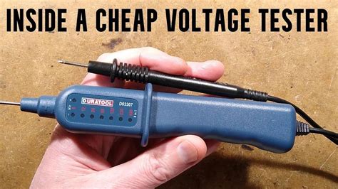 Inside A Cheap Multi Voltage Tester With Schematic