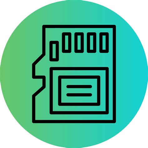 Memory Card Vector Icon Design 23316573 Vector Art At Vecteezy