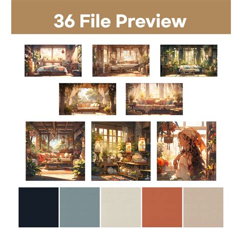 Notion Custom Bundle Boho Beige Includes Notion Covers Dividers Gallery Covers Illustration