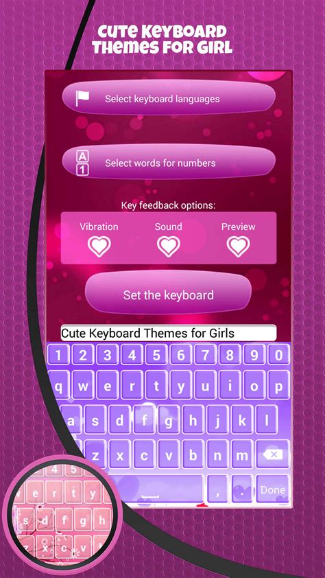 Cute Keyboard Themes For Girl Apk For Android Download