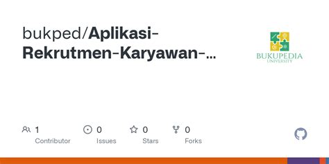 Github Bukpedaplikasi Rekrutmen Karyawan Menggunakan Artificial