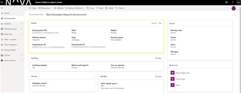 Migrate Power Platform Environments Process Point Taken