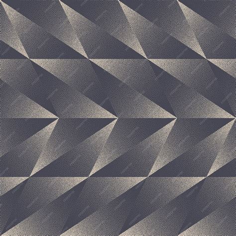 Premium Vector Dynamic Triangular Structure Seamless Pattern Vector