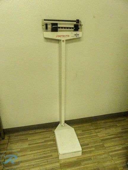 Detecto Floor Scale Roller Auctions