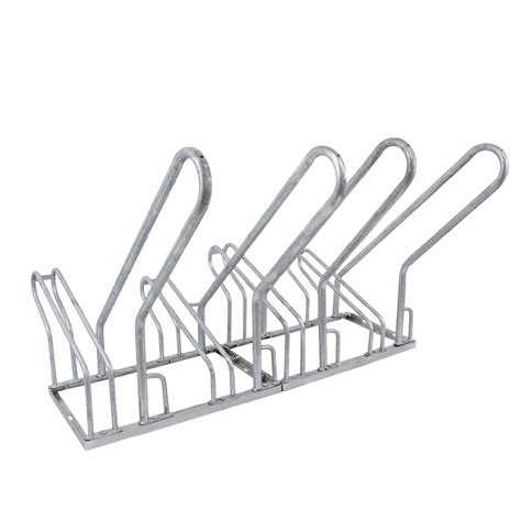 Trutzholm Fahrradständer Für 4 Fahrräder 140x40x83 Cm Stahl Kaufen Bei Obi