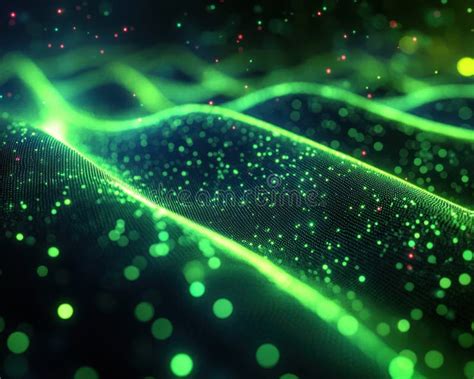 Artistic Rendering Of Glowing Neuron Pathways Forming During Memory Training Representing