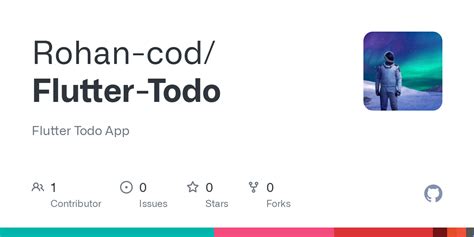 Github Rohan Codflutter Todo Flutter Todo App