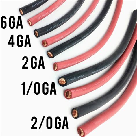 What Gauge Wire Is Battery Cable Understanding Battery Cable Size And