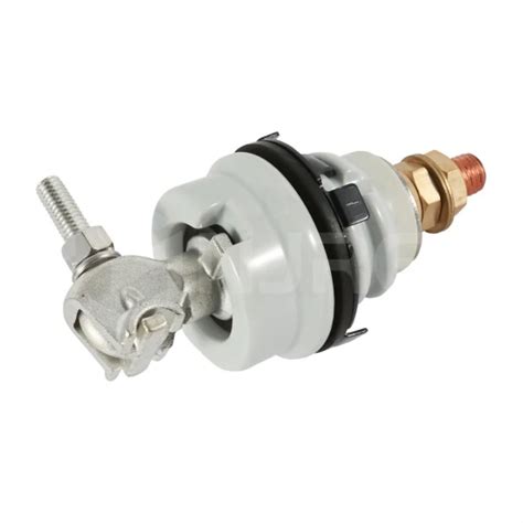 Lv Ansi Insulator Eyebolt Porcelain Bushing Terminal For Single Phase Transformer Transformer