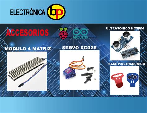 ACCESORIOS ARDUINO Inicio Electrónica BP