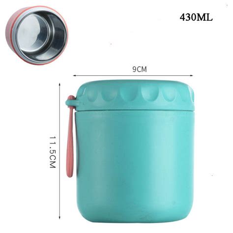 430ml Storage Work Travel Soup Flask Hot Food Th