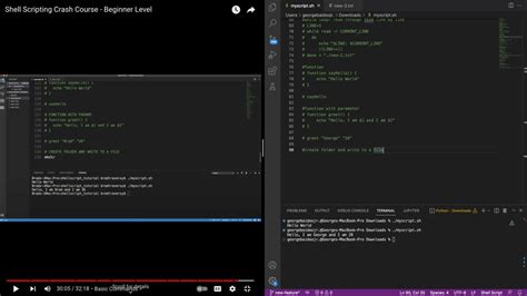Bashshellscripting Linux Cloud Vscoce Youtube Alwayslearning
