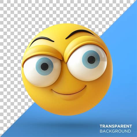 Premium PSD 3d Emoji Render