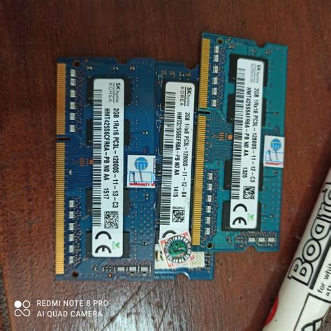 Jual Ram Ddr3 Ddr3l 2 Gb Pc3l Untuk Upgrade Laptop Dan 4gb Shopee Indonesia