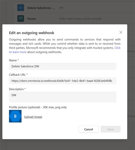 Integrating Microsoft Teams And Salesforce With Webhooks
