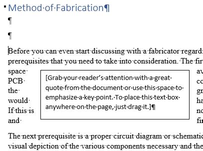 How To Lock A Text Box In MS Word OfficeBeginner