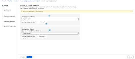 스튜디오 Ui미리 보기에서 책임 있는 Ai 대시보드 생성 Azure Machine Learning Microsoft Docs