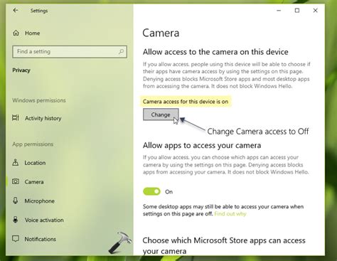 How To Disable Webcam In Windows