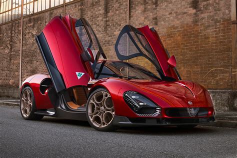 Alfa Romeo Unveils A Modern Limited Edition 2024 33 Stradale Supercar